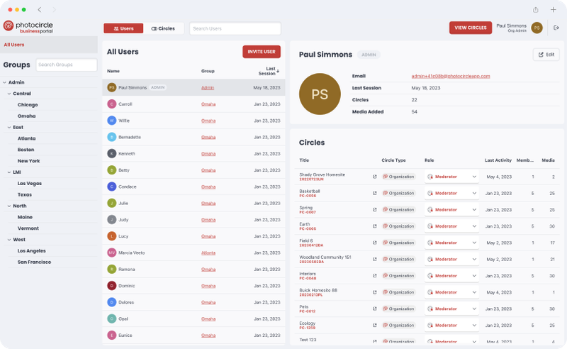 PhotoCircle Education & Nonprofit